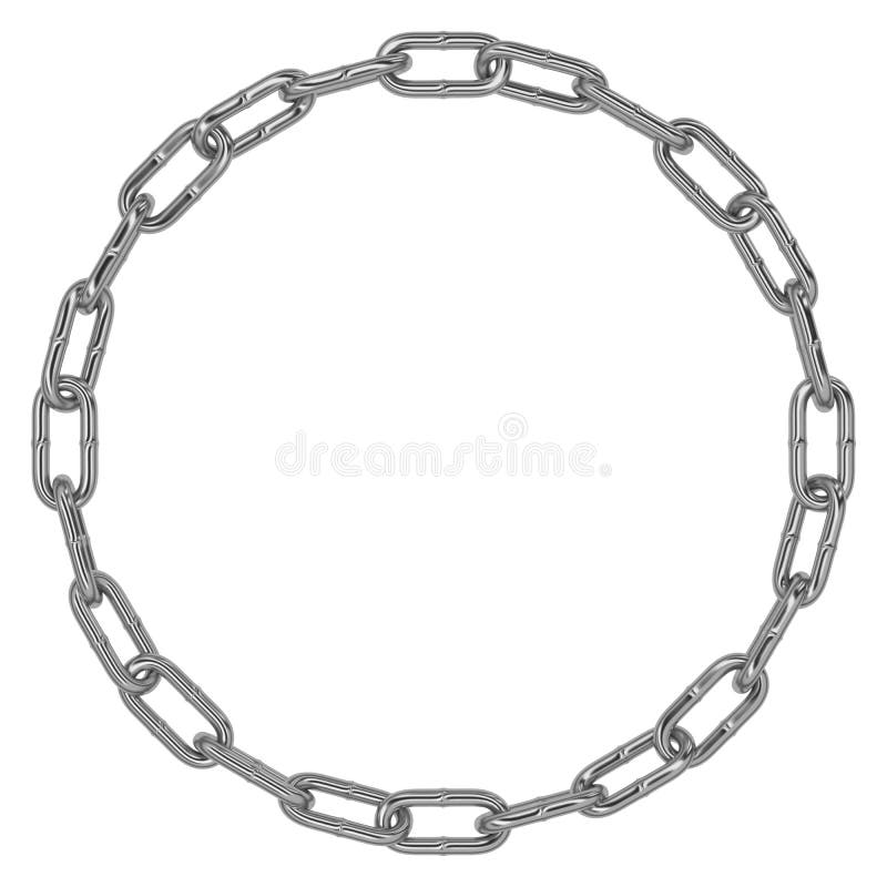 Single Chain Link Clip Art