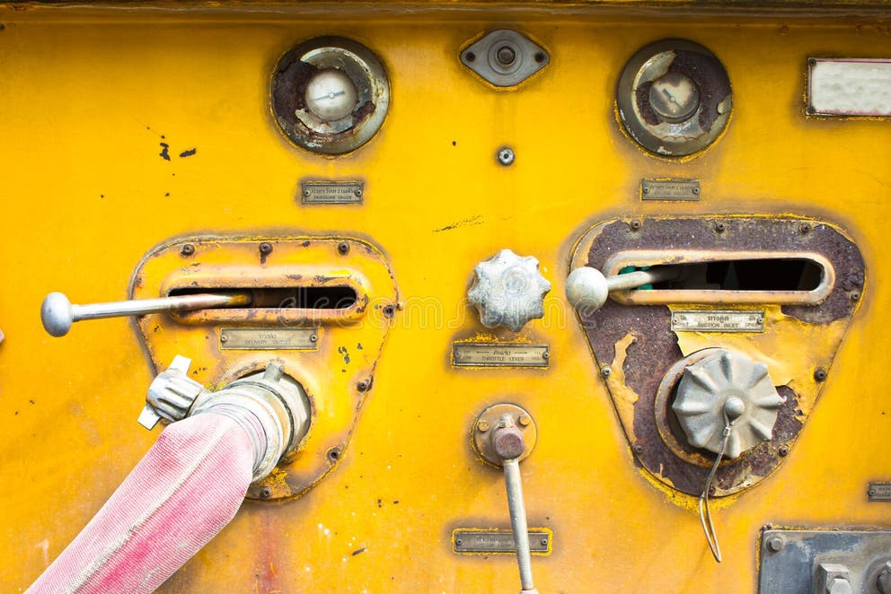 Chrome dials and valves stock image. Image of antique - 32061701