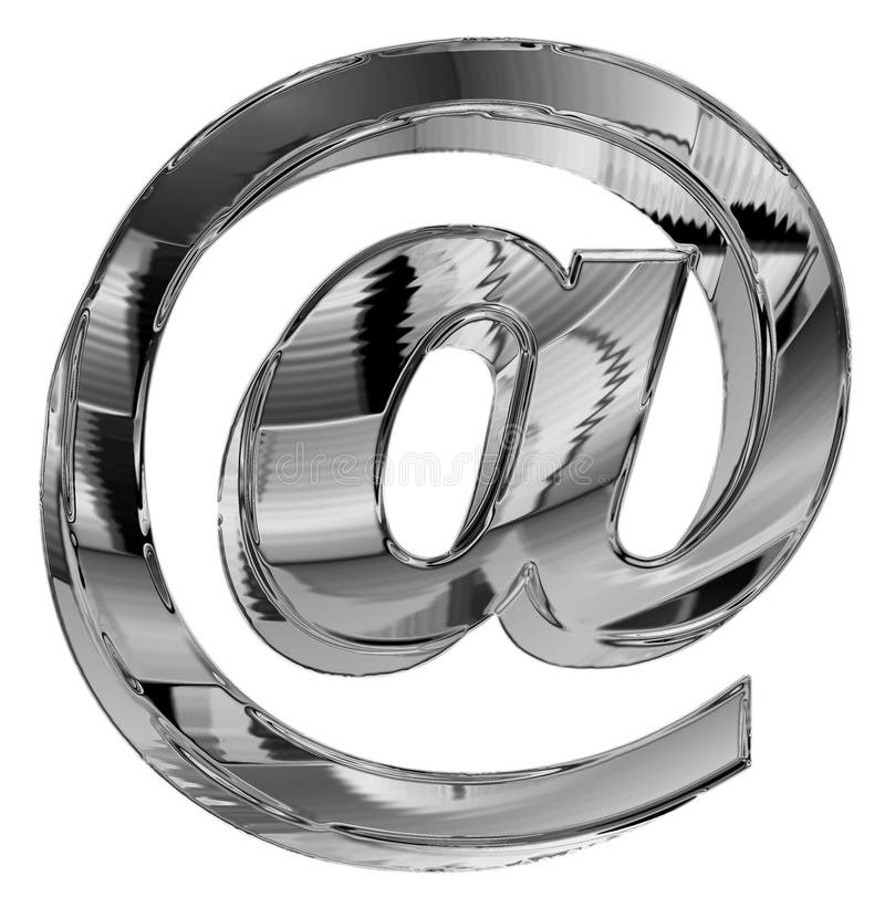 Red email symbol stock illustration. Illustration of message - 17303814