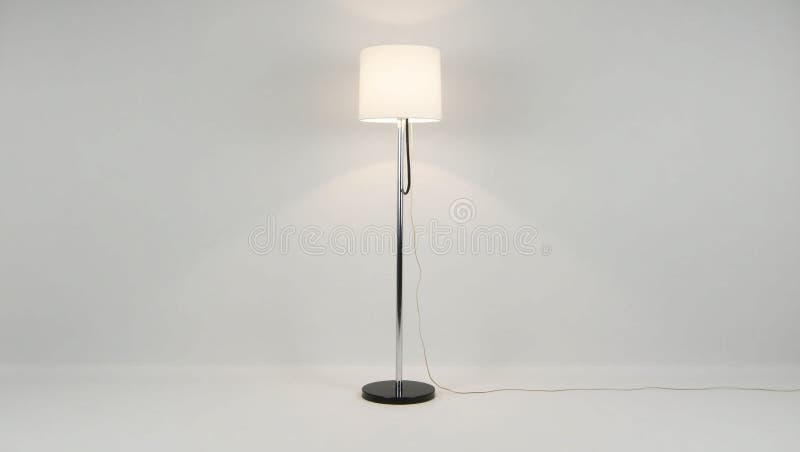 Illuminating Modern Living a Beacon of Style with Its Elegant Chrome ...