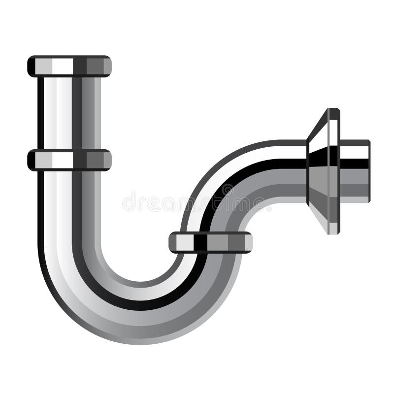 Vector Set: Plumbing Icons and Symbols Stock Vector - Illustration of ...