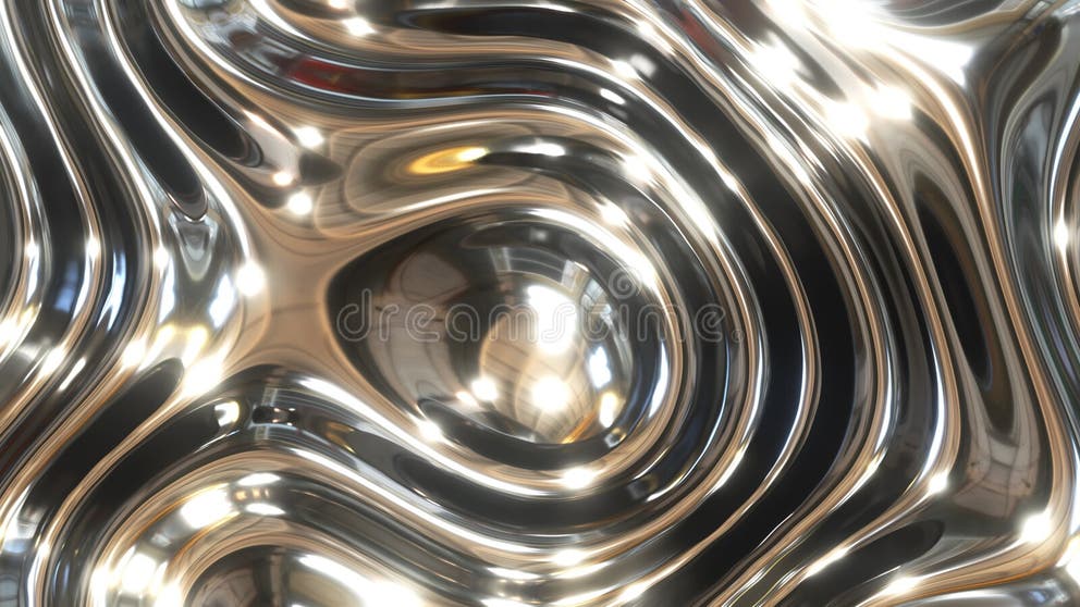 Chrome Metal Background, Shiny and Lustrous Metal Pattern Texture ...