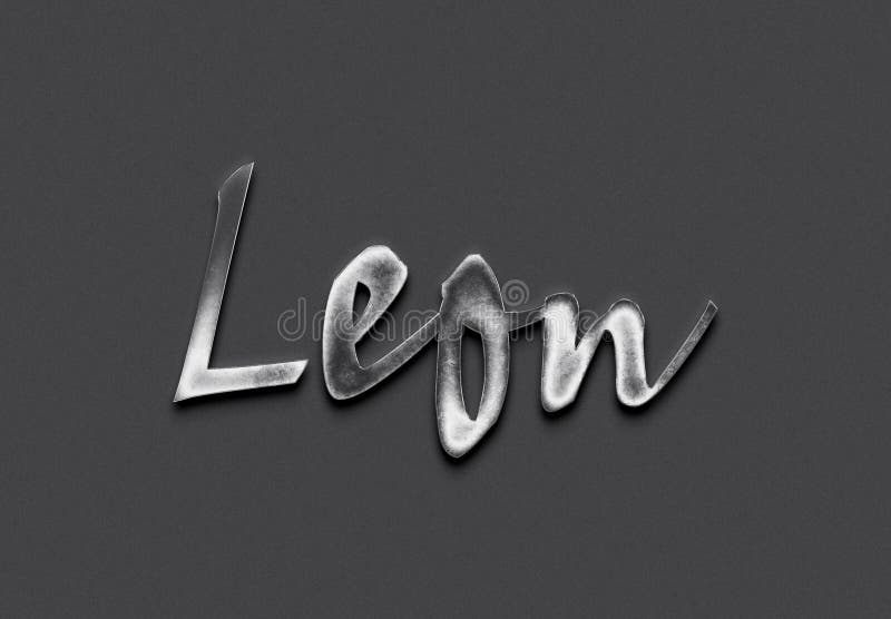 Name Leon Stock Illustrations – 63 Name Leon Stock Illustrations ...