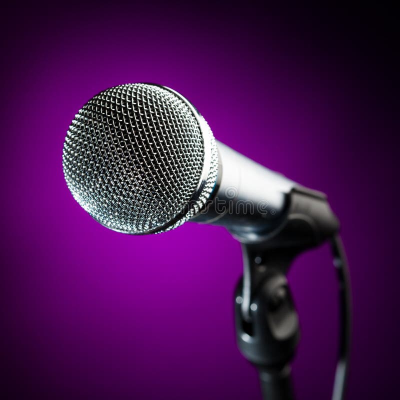 Microphones stock image. Image of broadcast, microphone - 30570025