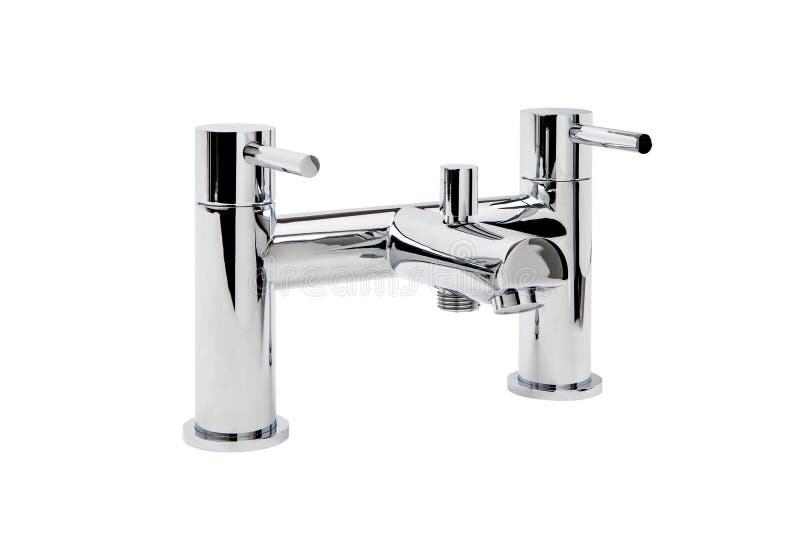Chrome Mixer Tap stock image. Image of faucet, room, modern - 59903979
