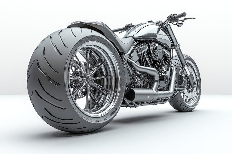 Chrome Custom Motorcycle Stock Illustrations – 3,784 Chrome Custom ...