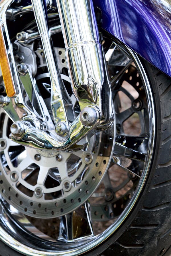 Chrome motorcycle stock photo. Image of pistons, riding - 51222728