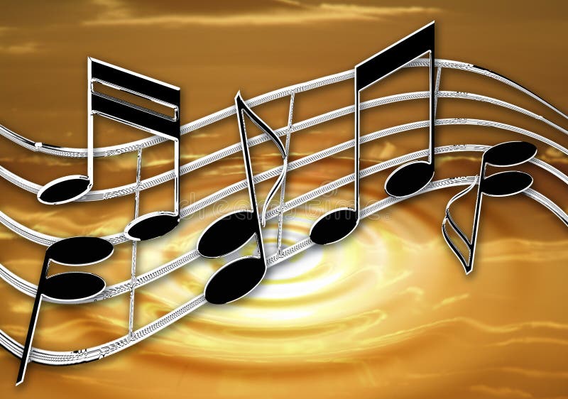 Music wallpaper stock vector. Illustration of music, concert - 15139697