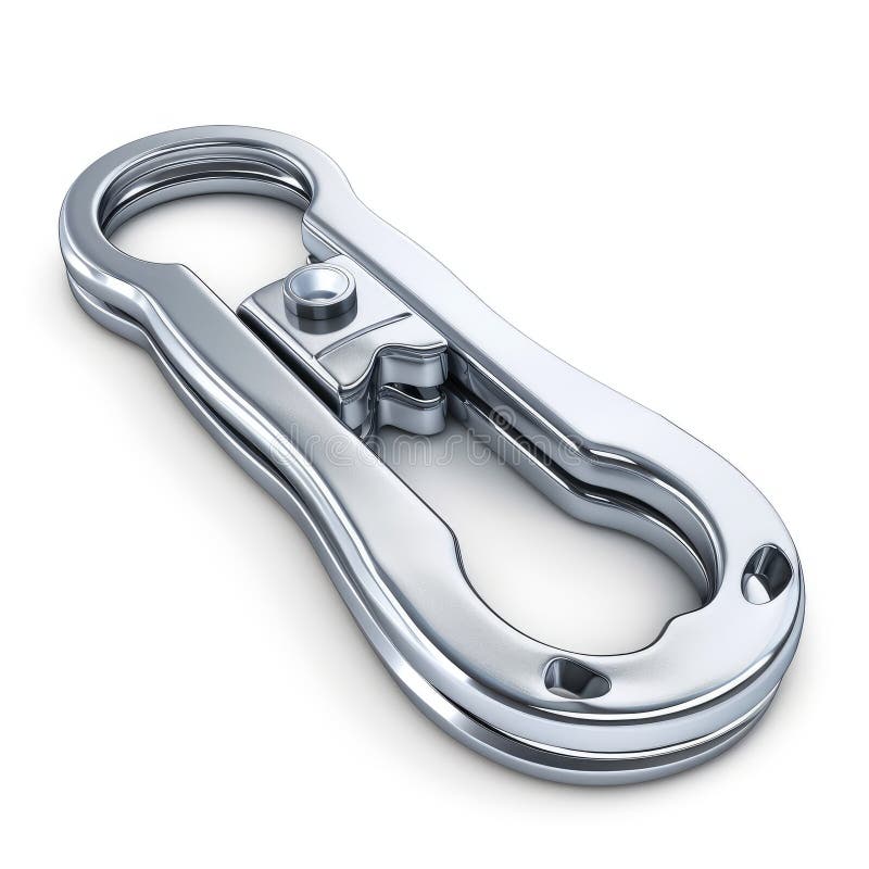 Shiny Chrome Carabiner Clip Stock Illustrations – 9 Shiny Chrome ...