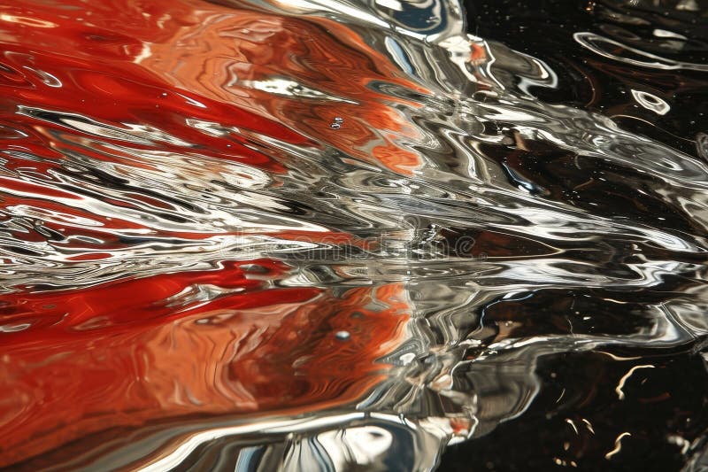 Chrome Reflections stock illustration. Illustration of dance - 307102101