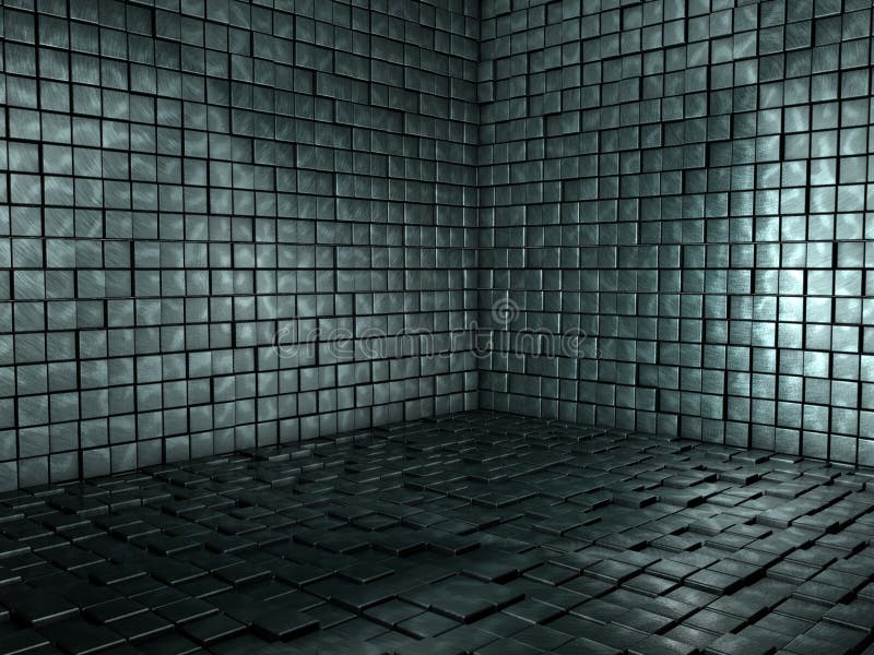 Blue chrome stock photo. Image of glass, horizontal, abstract - 12450216