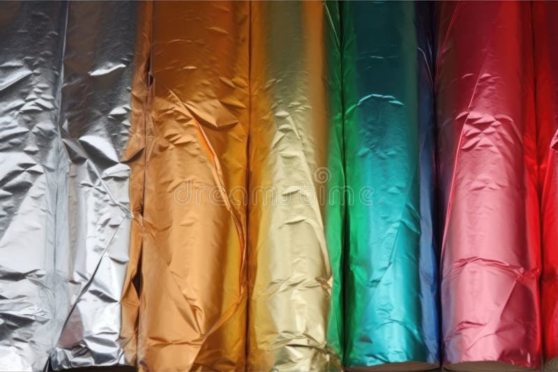 Chrome Scratch Subtle Colorful Page Background Paper. AI Generated ...