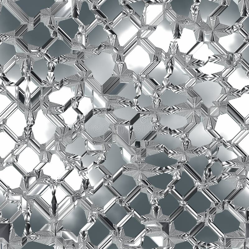 Chrome Melted Wavy Liquid Substance Stock Illustration - Illustration ...