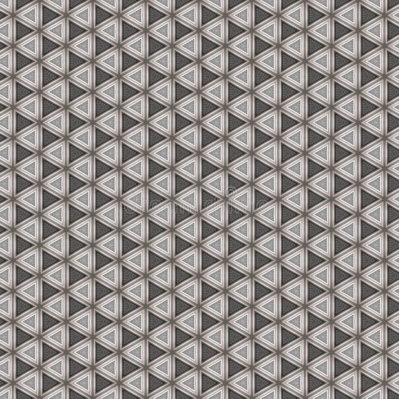 Chrome Steel Pattern with Leather Effect Seamless Stock Illustration ...