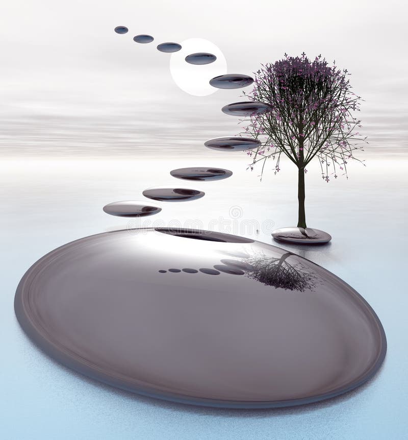 Chrome stars on red stock illustration. Illustration of emerge - 240734