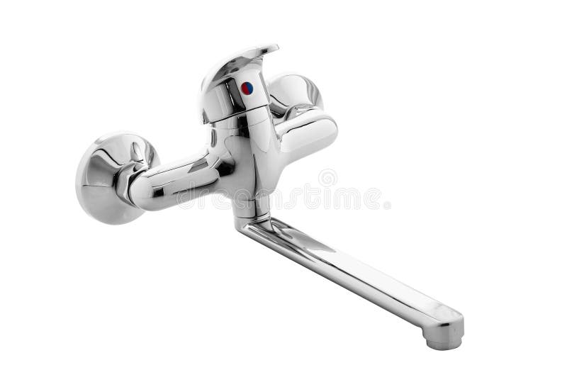 Chrome Tap stock photo. Image of dish, flow, color, enamel - 23323266