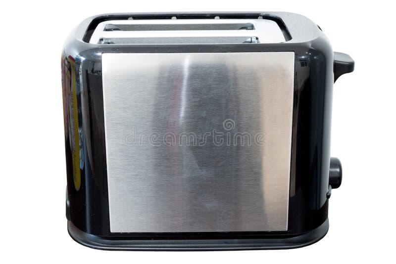 Chrome toaster isolated stock photo. Image of electric - 47319862