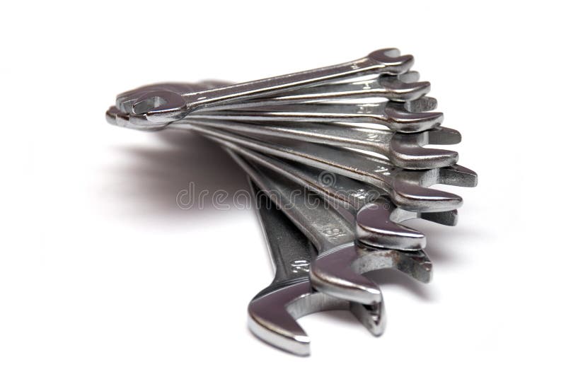 Chrome Chain stock image. Image of construction, metal - 5547369