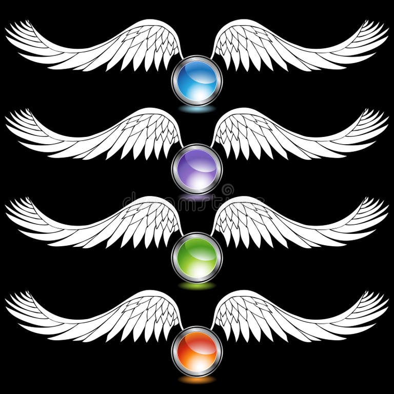 Wing Colors Stock Illustrations – 28,036 Wing Colors Stock ...