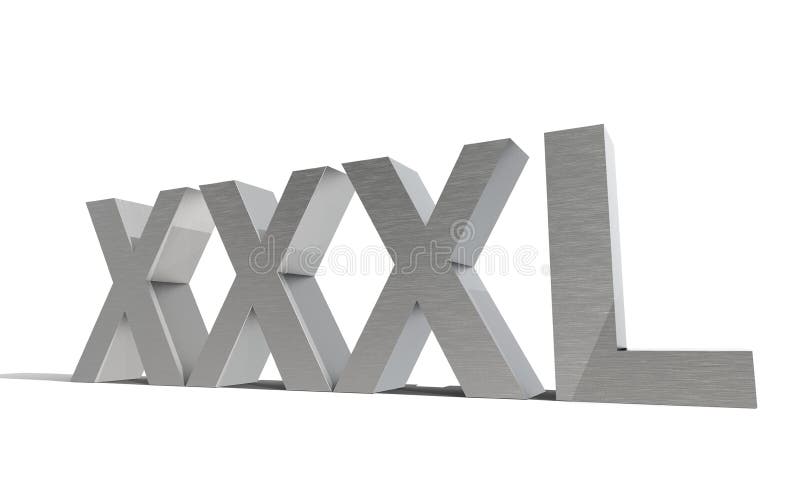 Xxxl Stock Illustrations – 260 Xxxl Stock Illustrations, Vectors ...