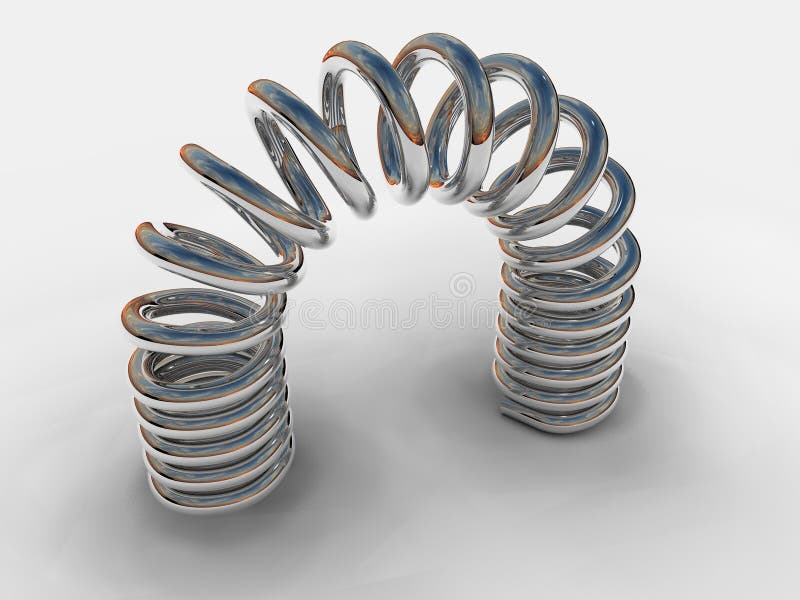 Jumping Spring stock illustration. Illustration of pressure - 16510337