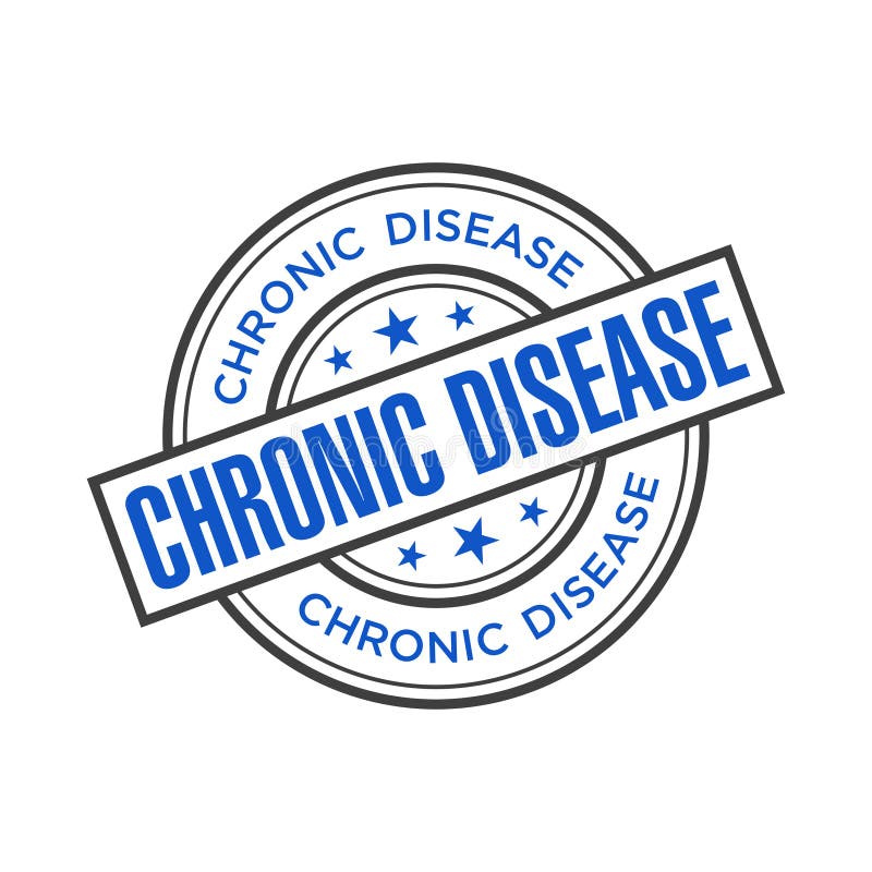 Chronic Disease Letter Rubber Stamp Vector Design Template Stock ...