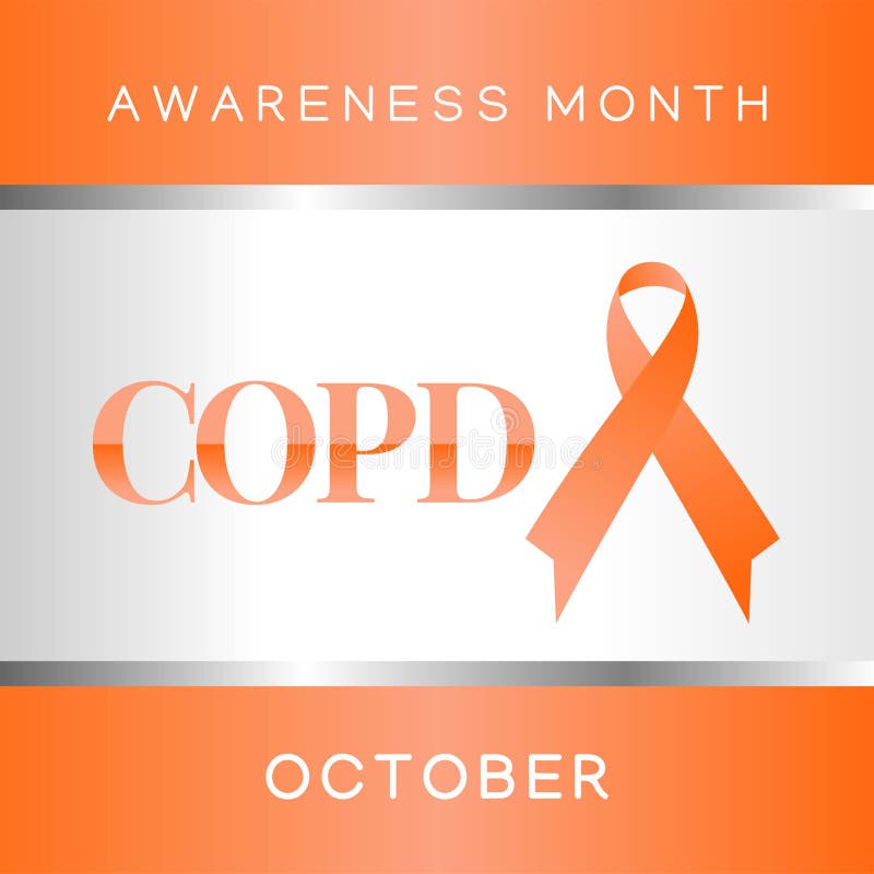 Chronic Obstructive Pulmonary Disease COPD Vector Illustration Stock ...