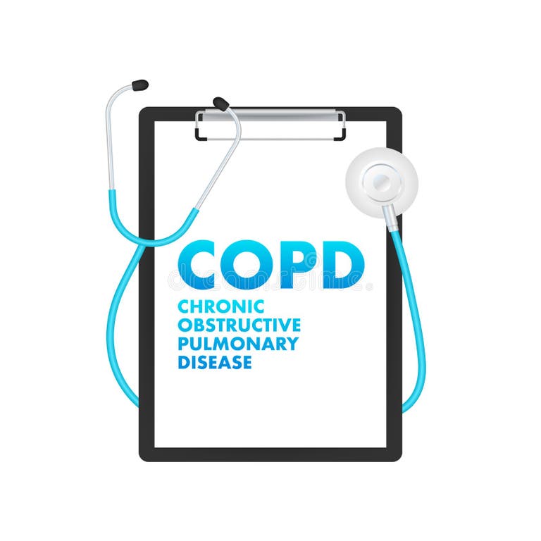 Chronic Obstructive Pulmonary Disease Abstract Concept Vector ...