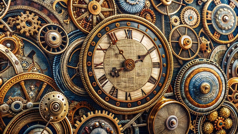 Chronographic Tapestry: a Woven Narrative of Time and Technological ...