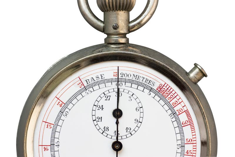 Het Gezicht Van De Chronometer Stock Foto - Image of gezicht, seconden ...