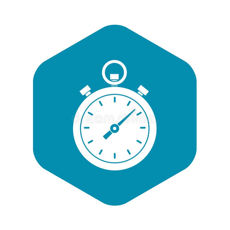 Chronometer Icon, Simple Style Stock Vector - Illustration of icon ...
