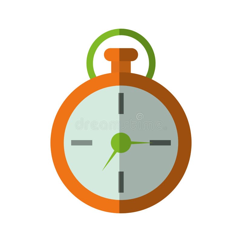 Chronometer Icon. Time Design. Vector Graphic Stock Vector ...