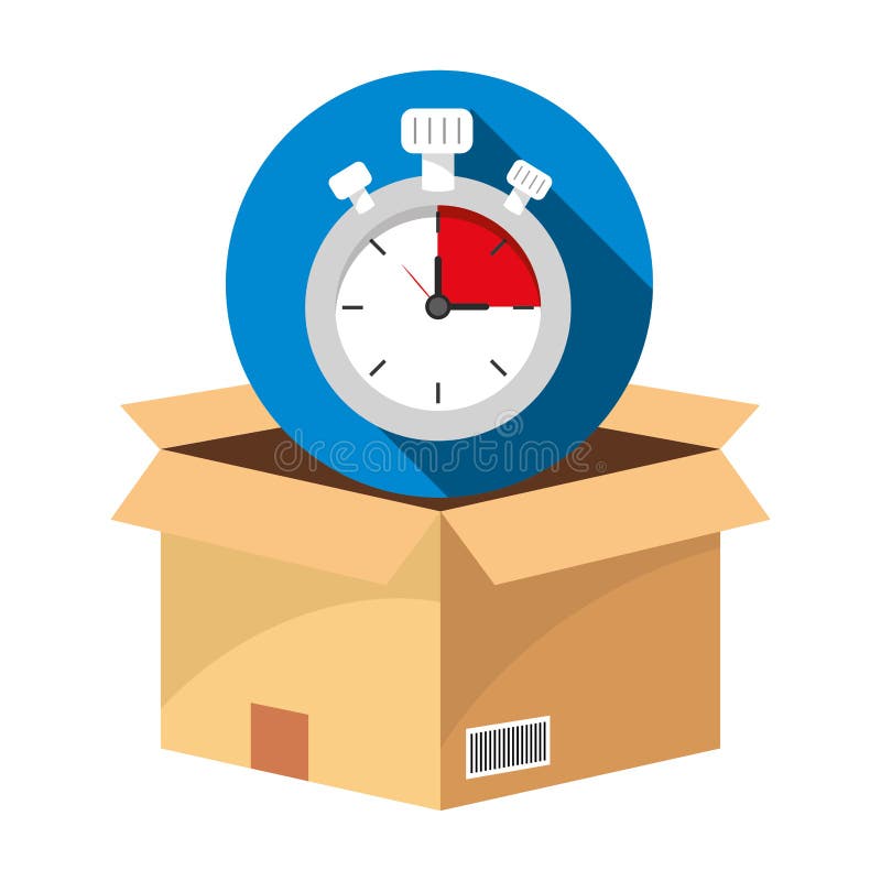 Chronometer Time Clock Stopwatch Cartoon Stock Vector - Illustration of ...