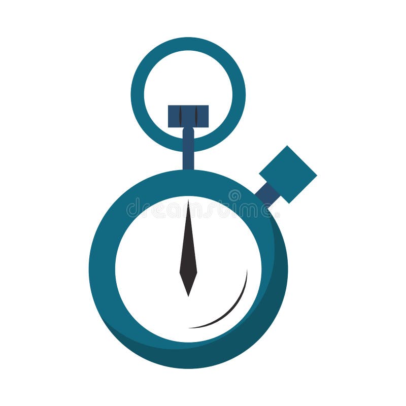 Chronometer Time Sport Clock Cartoon Stock Vector - Illustration of ...