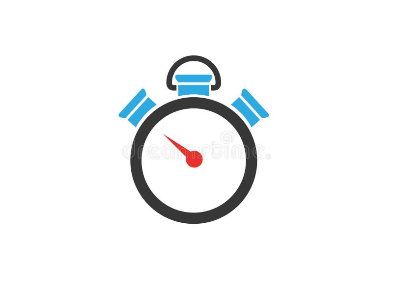 Chronometer Timer Symbol for Countdown Logo Design Stock Illustration ...