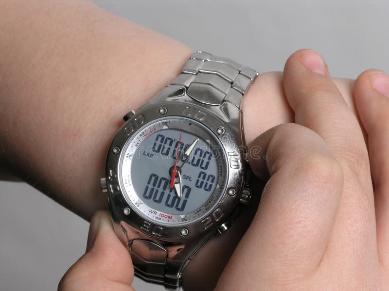 Chronometer Watch 1 stock photo. Image of hour, hand, clocks - 1910466