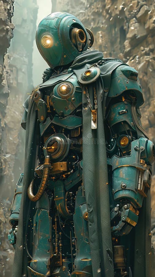Chronos the Titan of Time As a Master Clockwork Cyborg Controlling ...