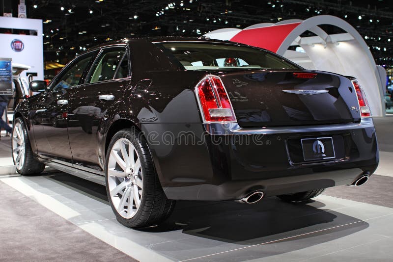Chrysler 300C model 2011 editorial stock photo. Image of industry ...