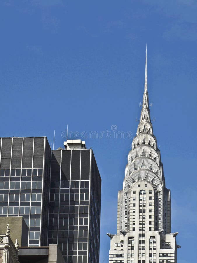 Chrysler Building editorial stock photo. Image of blue - 2441843