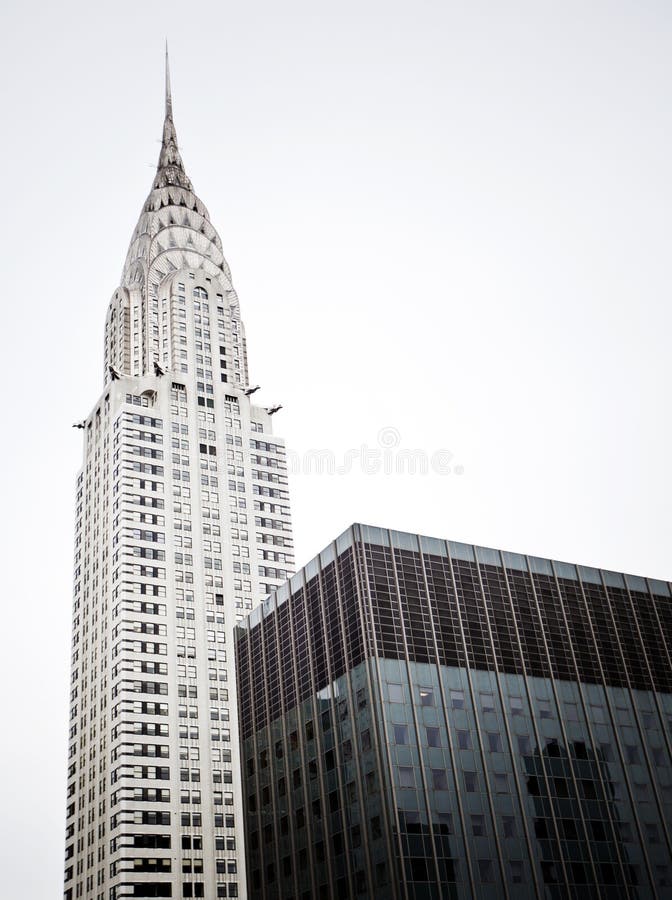 Chrysler Building editorial stock photo. Image of blue - 2441843