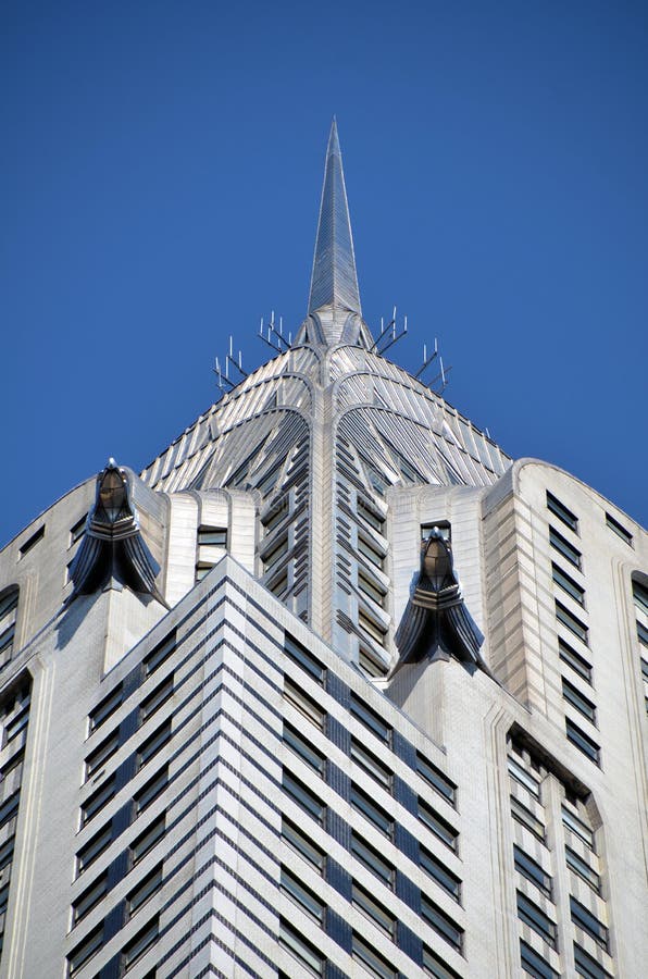 Chrysler Building editorial stock image. Image of architectural - 23861984