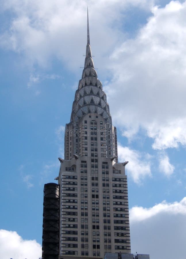 Chrysler Building editorial photography. Image of america - 4363247