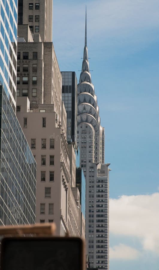 The Chrysler Building Art Deco Close Up View Editorial Stock Image ...