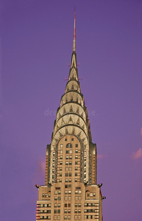 The Chrysler Building top editorial image. Image of manhattan - 38055055