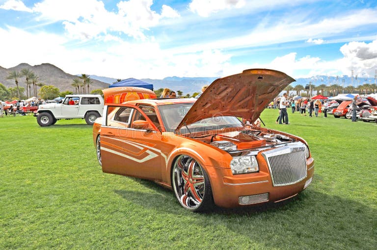 Custom Chrysler 300 editorial photography. Image of sedan - 103506592