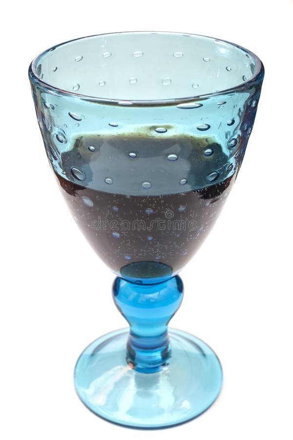 Chrystal Glass with Alcohol Isolated on White Stock Image - Image of ...