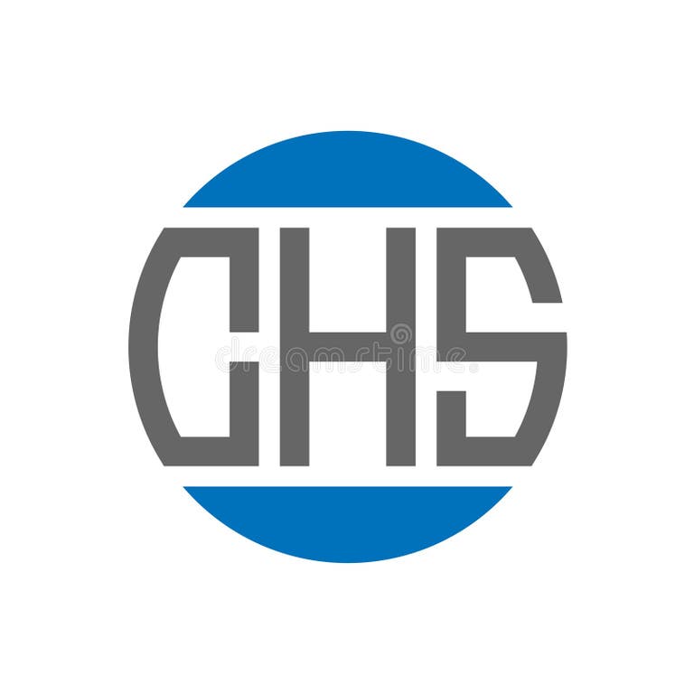 CHS Letter Logo Design on White Background. CHS Creative Initials ...