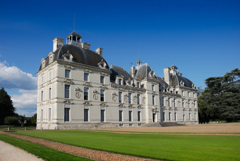 Cheverny castle stock image. Image of tourism, valley - 82732357