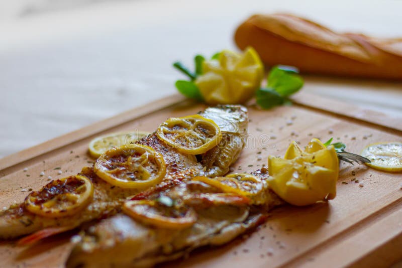 Chub fish dish stock photo. Image of delicious, cooked - 243015810