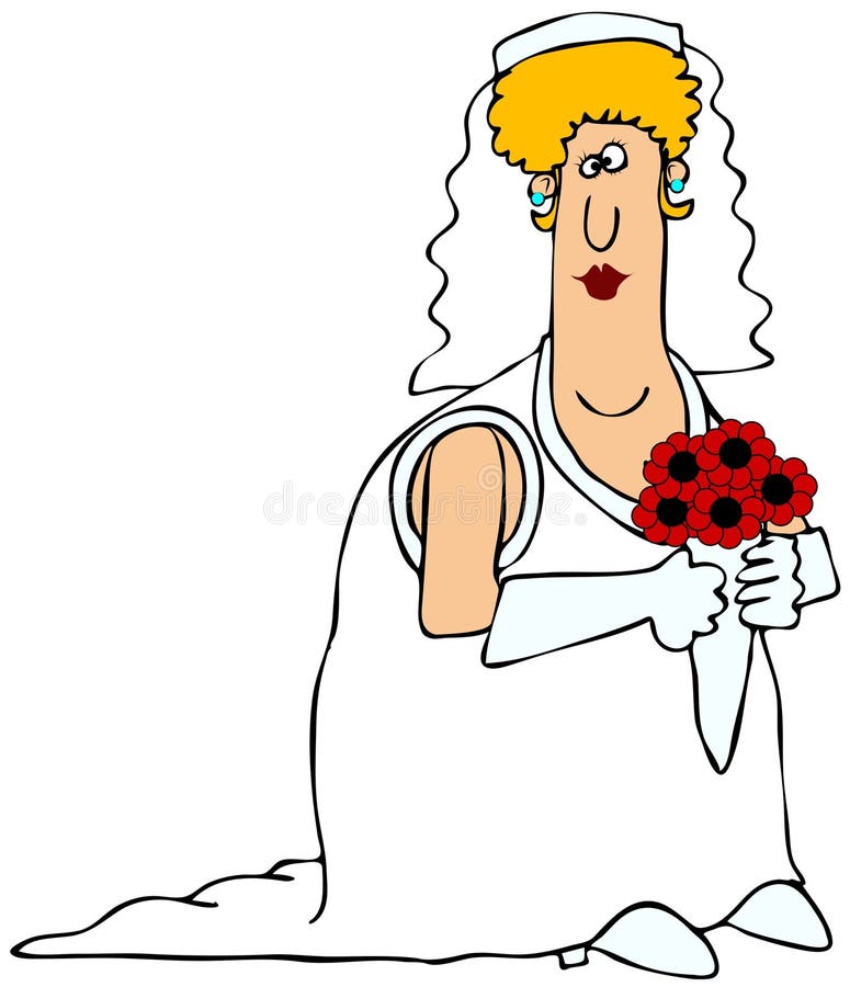 Fat Bride Cartoon Stock Illustrations – 33 Fat Bride Cartoon Stock ...